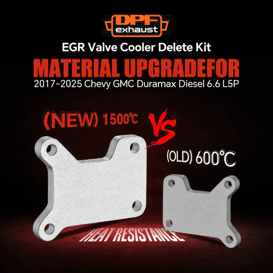 EGR/DPF Delete 2017-2025 L5P 6.6L Duramax Applicable Product – DPFexhaust